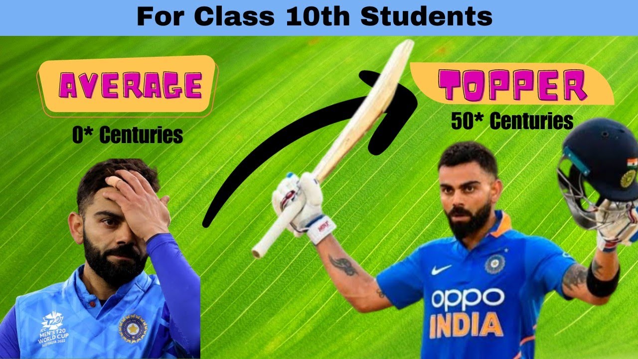 Virat Strategy from Average to Topper 🔥|| The most unique way to study ...