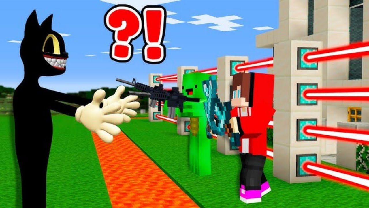 I Found Scary Black Demon In Minecraft | Minecraft Horror - YouTube