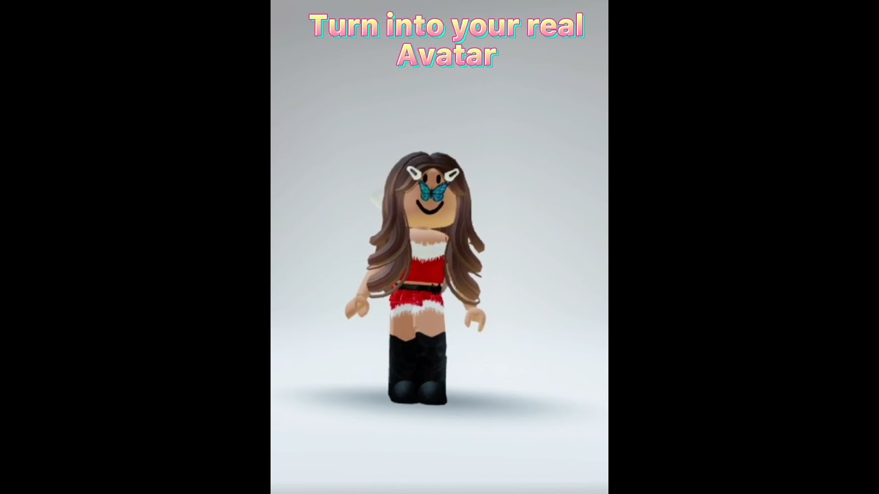 tern into your real avitar! ||roblox - YouTube