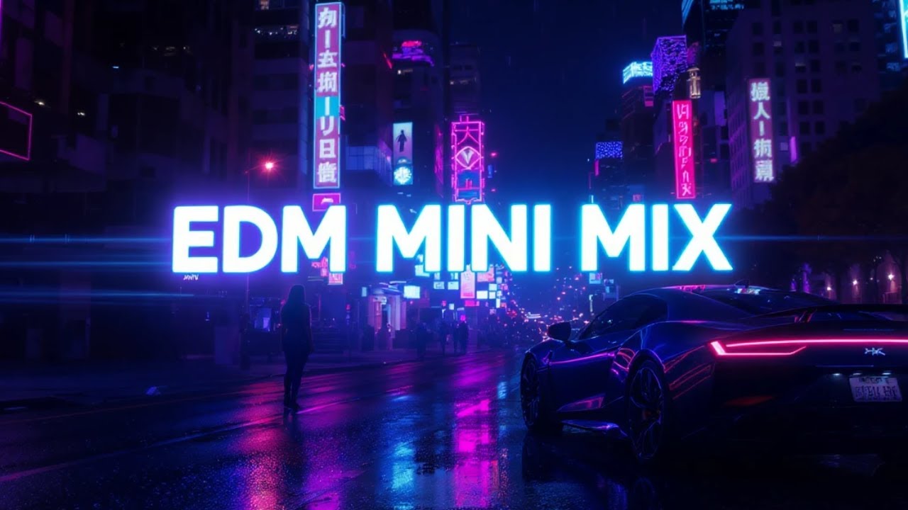 EDM Mini Mix | 4 Tracks for Night Drives, Workouts & Motivation - YouTube