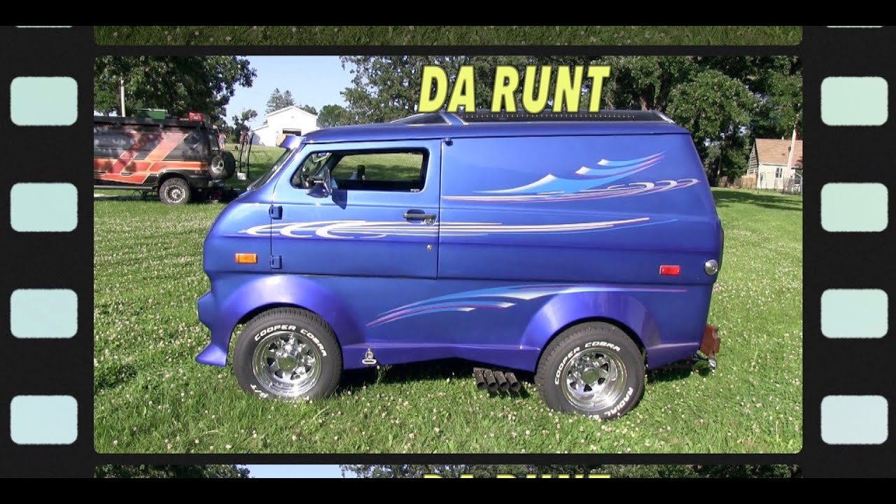 1972 Custom Ford E300 Chopped Van. “Da Runt” - YouTube