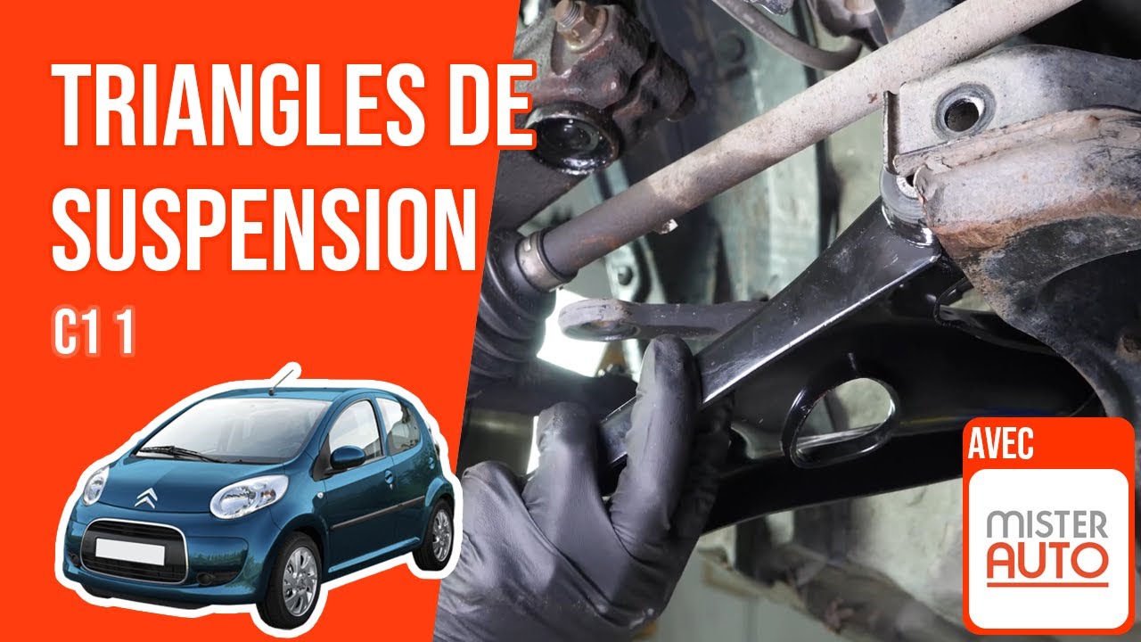 Changer les Triangles de suspension C1 1 🚗 - YouTube