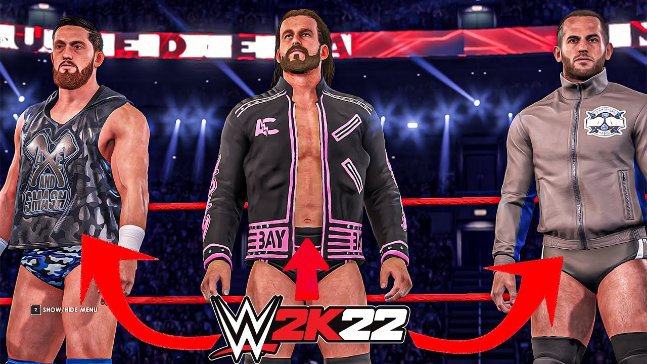 UNDISPUTED ERA ENTRANCE & VICTORY /GRAPHICS PACK | WWE 2K22 MODS - YouTube