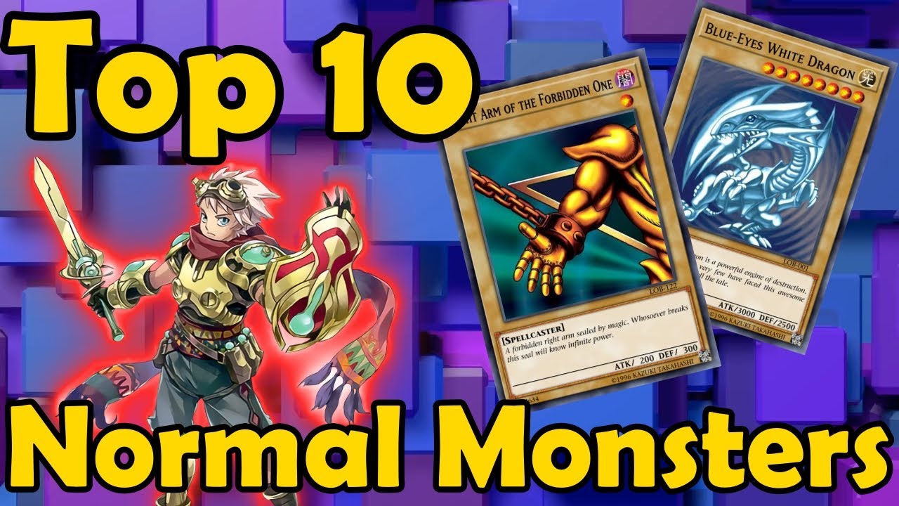 Top 10 Best Normal Monsters in YuGiOh - YouTube