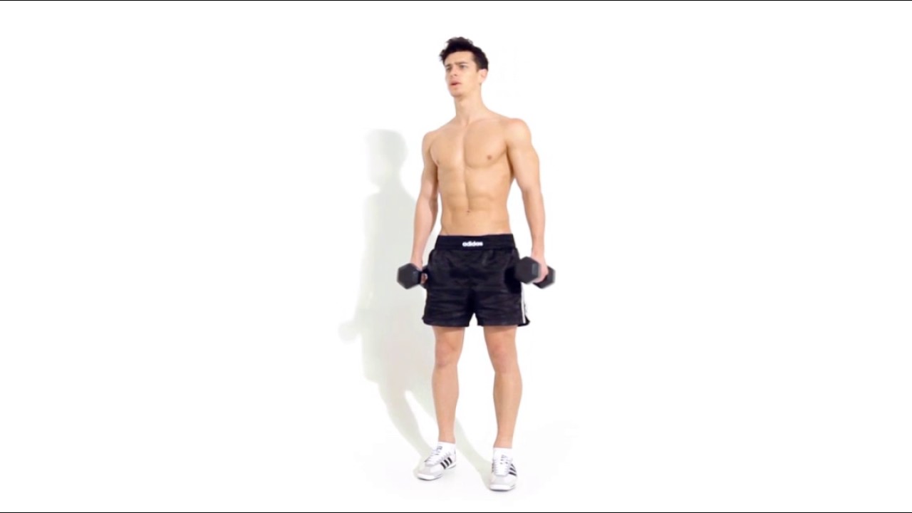 Dumbbell Side Bends - YouTube