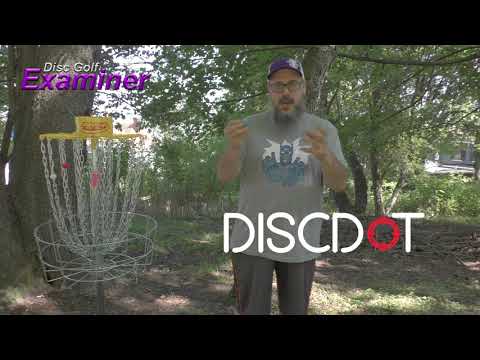 The DiscDot - Disc Golf Training Tool - YouTube