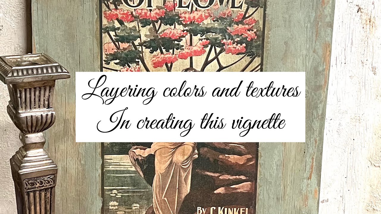 Layering colors and creating a vignette - YouTube