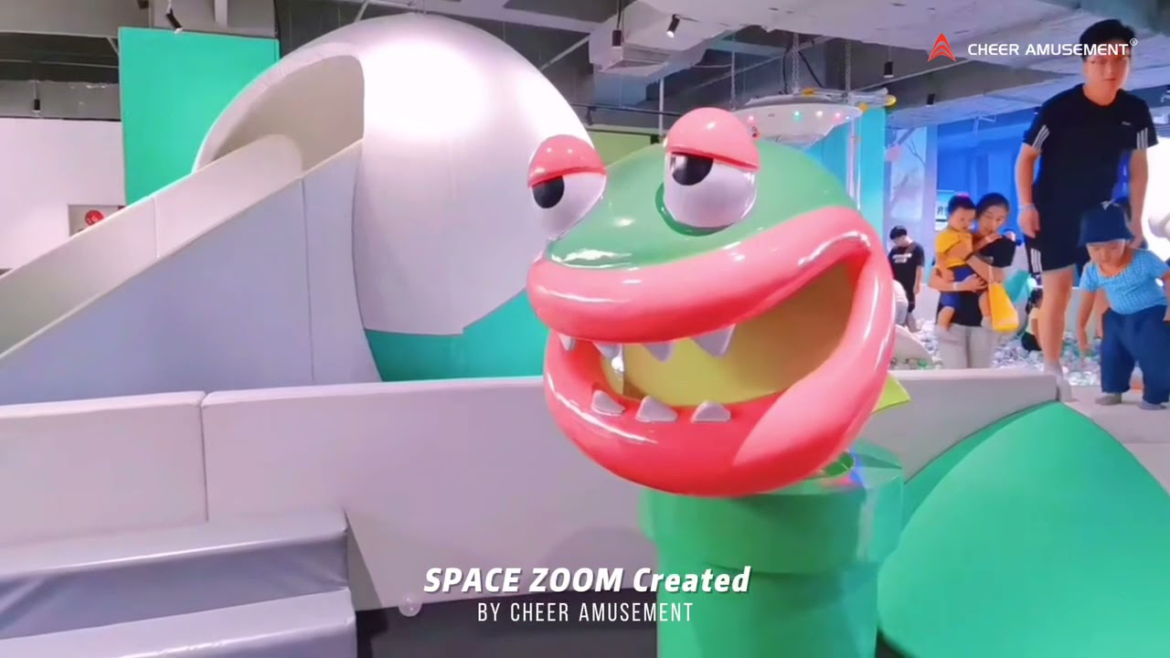 SPACE ZOOM Indoor Play Area Created by Cheer Amusement - YouTube