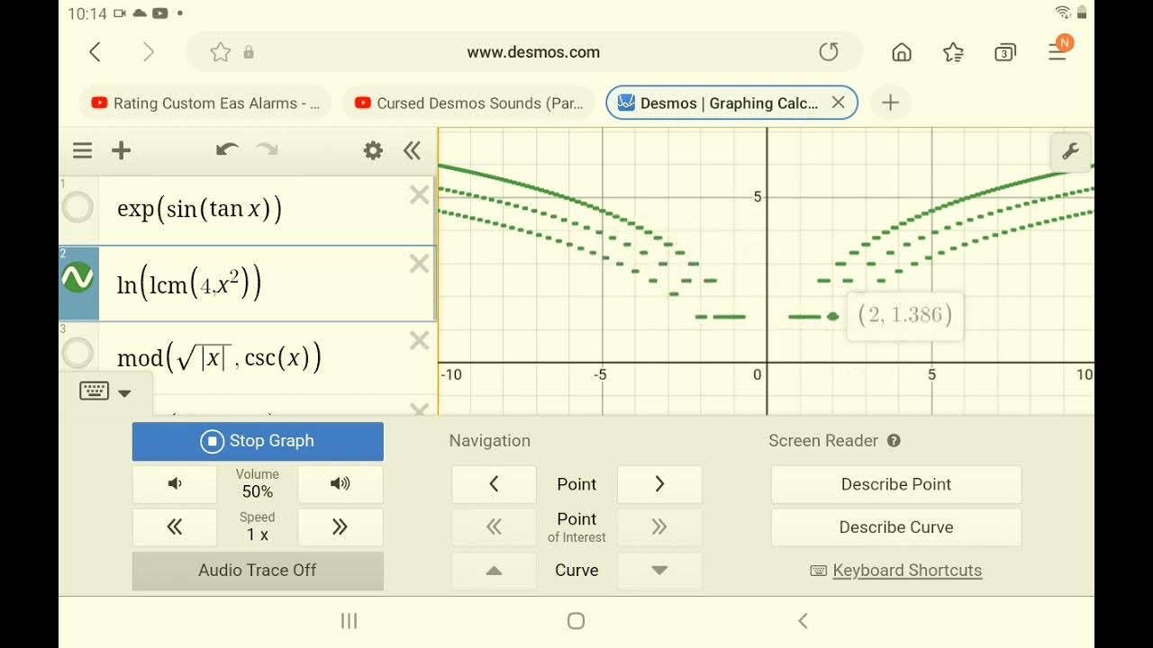 Desmos Sounds YouTube desmos-sounds-youtube