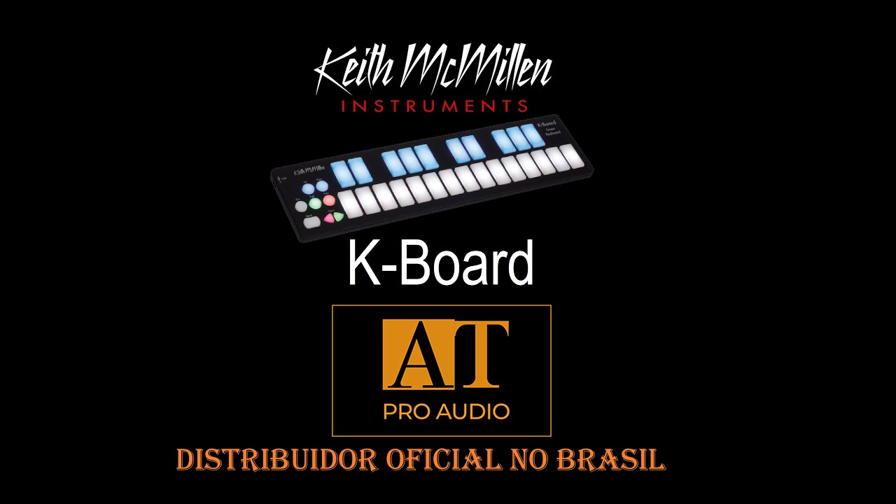 KEITH MCMILLEN K-BOARD MINI TECLADO CONTROLADOR MIDI MPE - AT PROAUDIO ...
