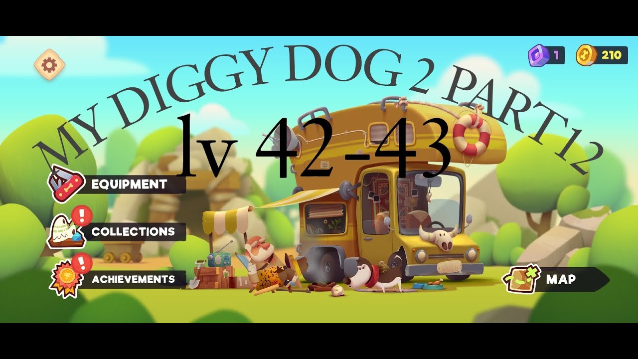 MY DIGGY DOG 2 LV 42-43 - YouTube