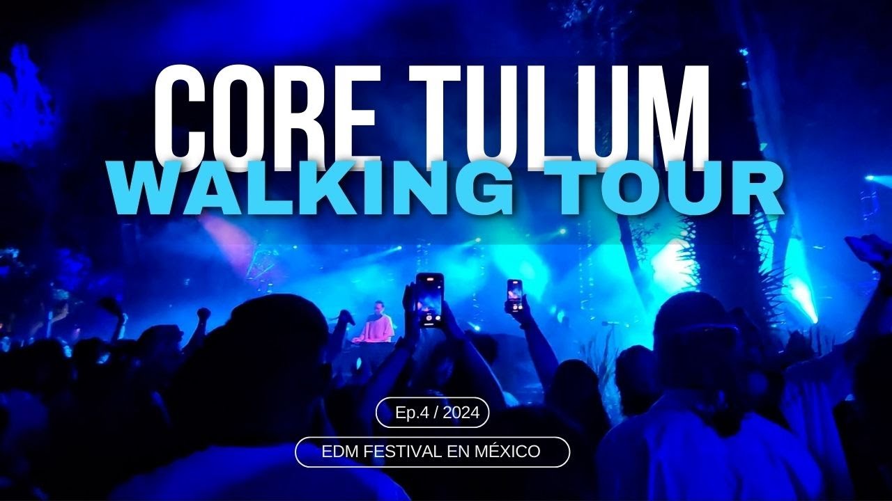 Walking in CORE Tulum at Zamna 2024 | Dan Shake Set | Tomorrowland ...