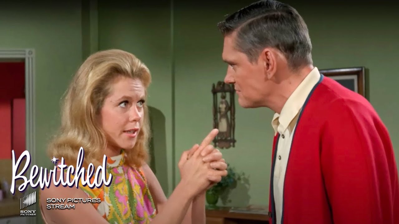 Darrin gets suspicious about Sam's drink | Bewitched - TV Show - YouTube