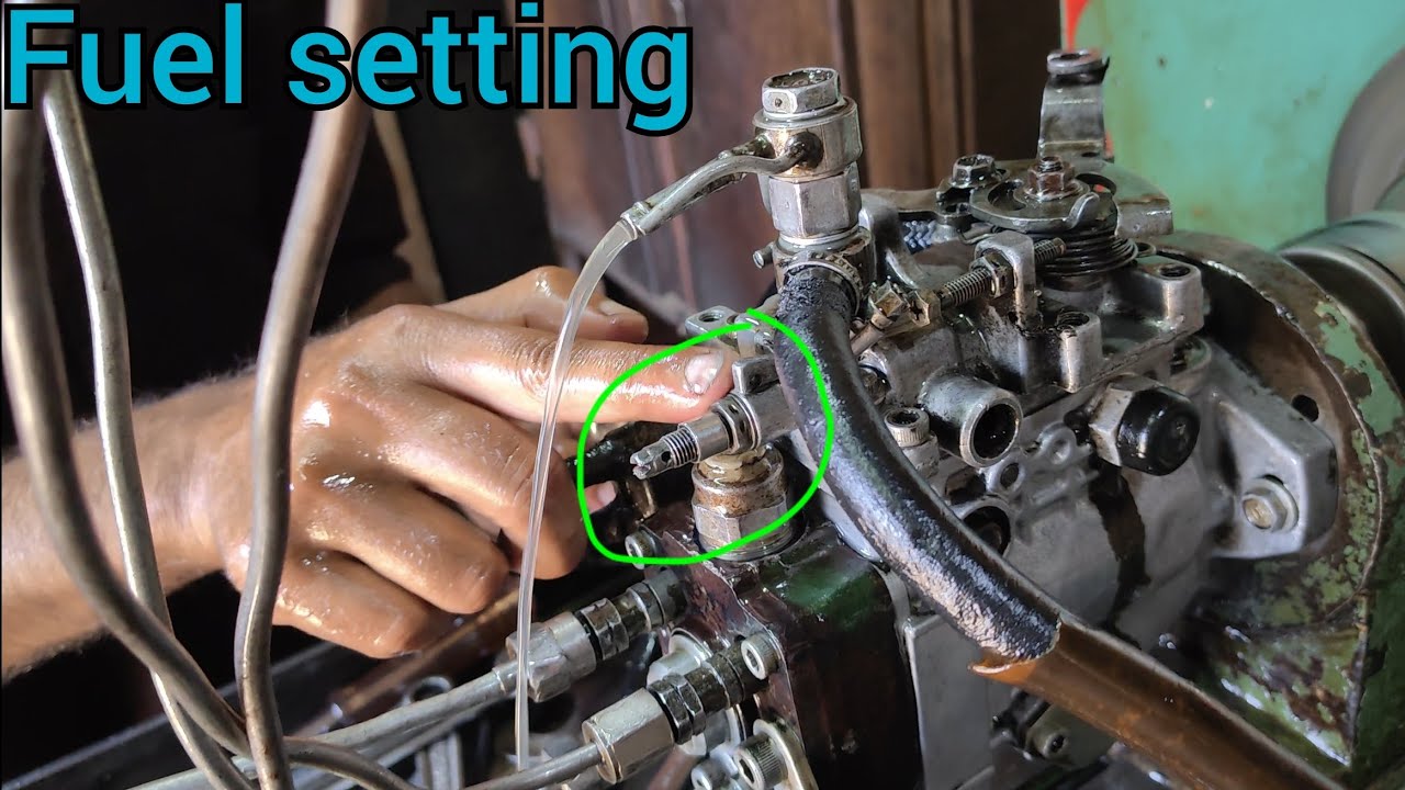 how to diesel pump fuel setting - Toyota 2c diesel pump fuel and ...