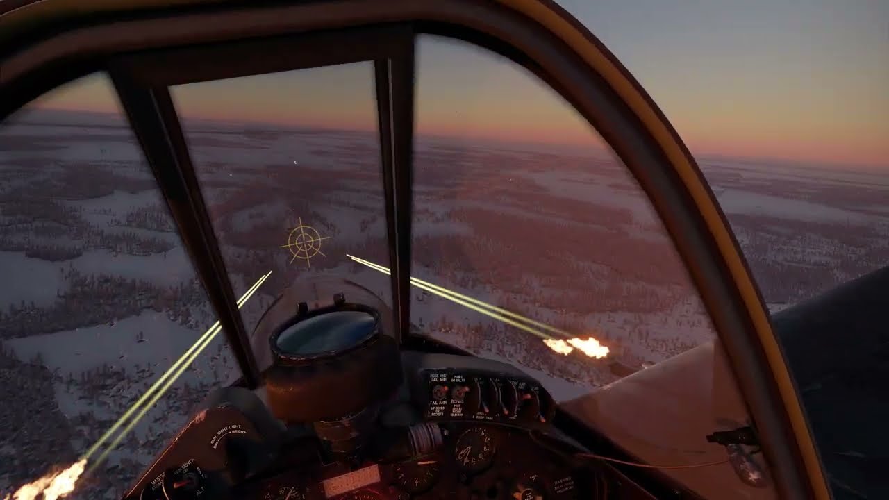 War Thunder Air Sim VR: F4U-4B Corsair Bomber Chase Turns Into 1v6 With ...