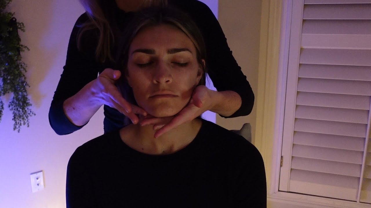 ASMR Real Person - Late night face tracing (Soft spoken) - YouTube