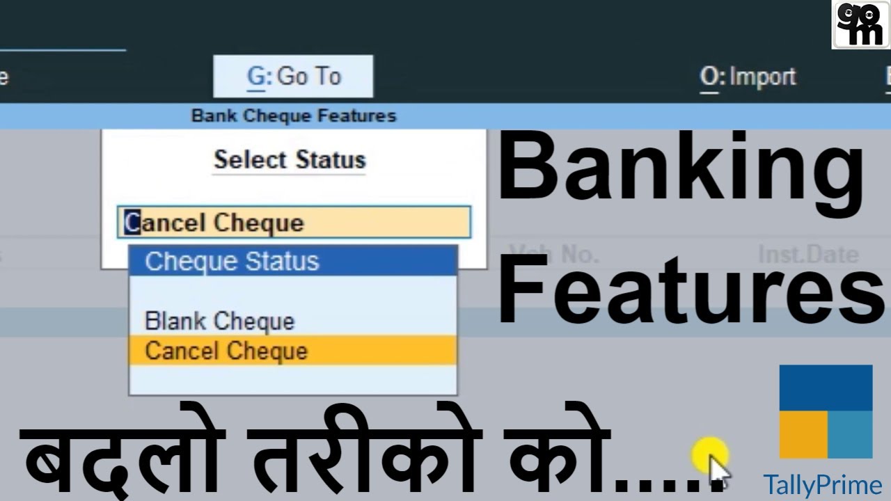 21 Tally Prime Bank Features Bank Printing Option In Tally Prime 21 Tally Prime Bank Features Bank Printing Option In Tally Prime