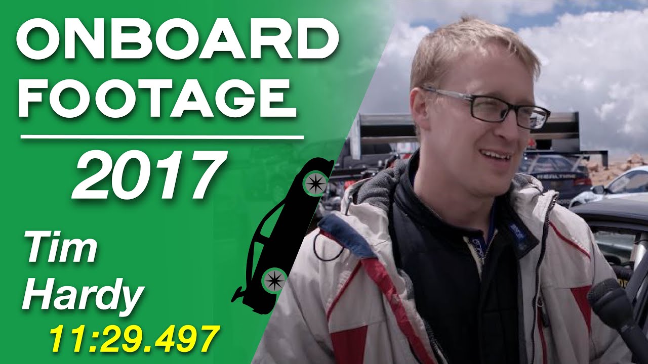 Tim Hardy | Full Run Onboard + Interview | 2017 Pikes Peak ...