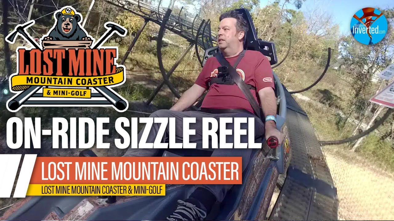 Patrick's Lost Mine Mountain Coaster On-Ride Sizzle Reel | Lost Mine ...