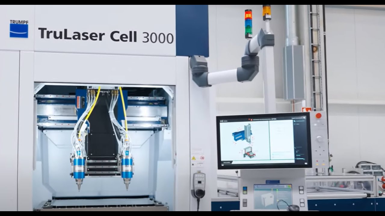 TRUMPF TruLaser Cell 3000: Customized Solutions - YouTube