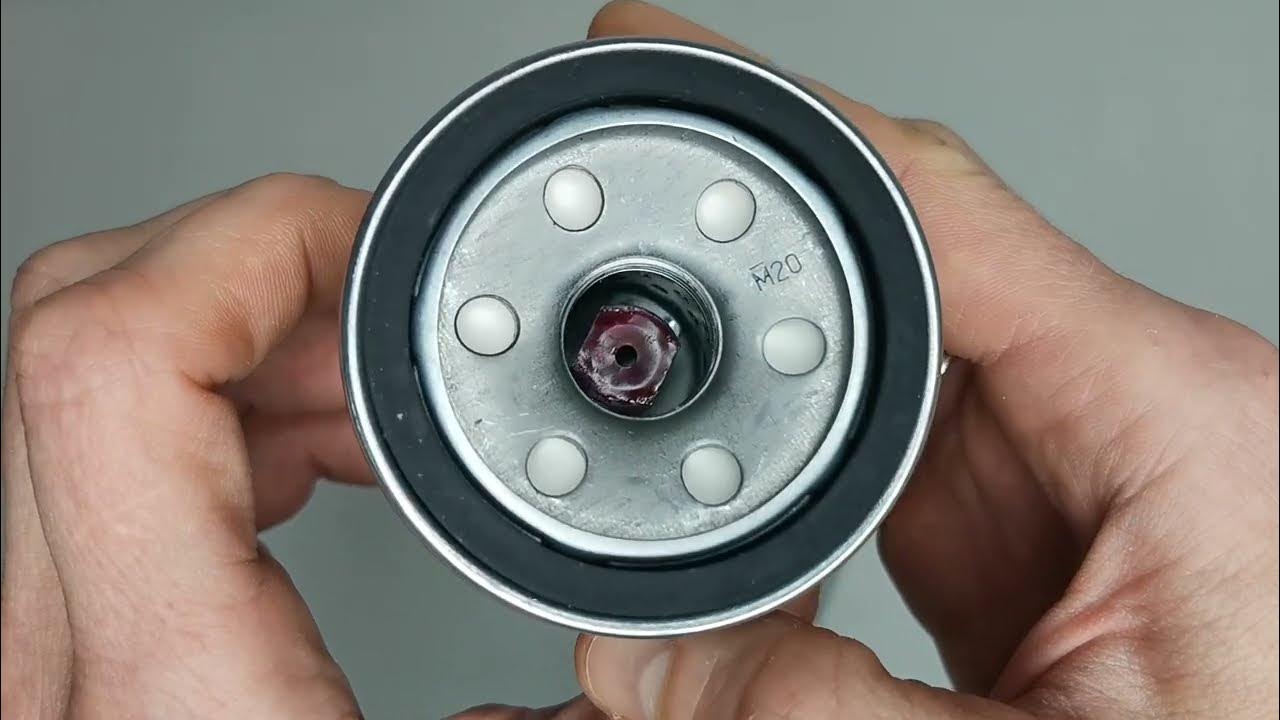 Фильтр масляный Nissan 15208-9F60A, 152089F60A - YouTube