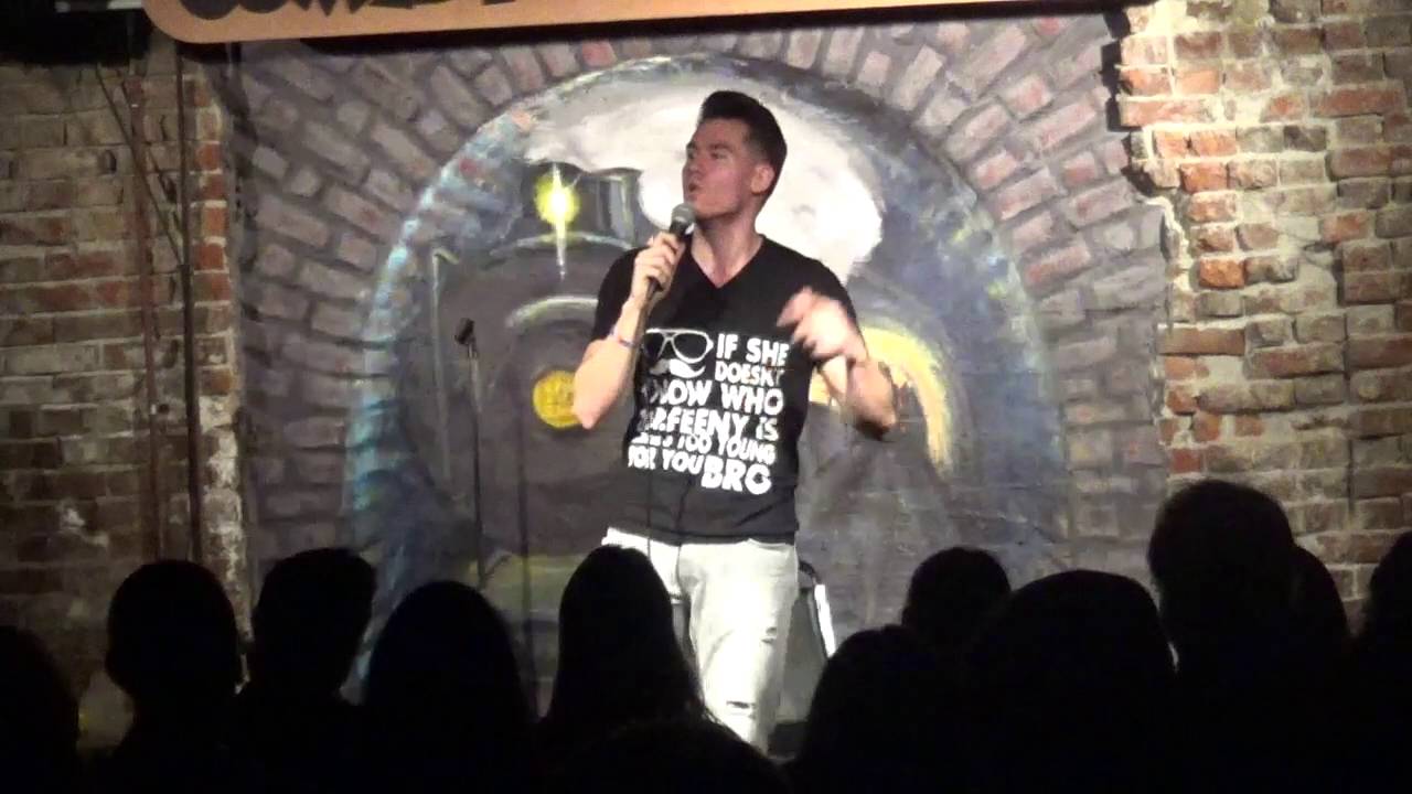 Comedian Myles Weber Impersonates Irish Heckler - YouTube