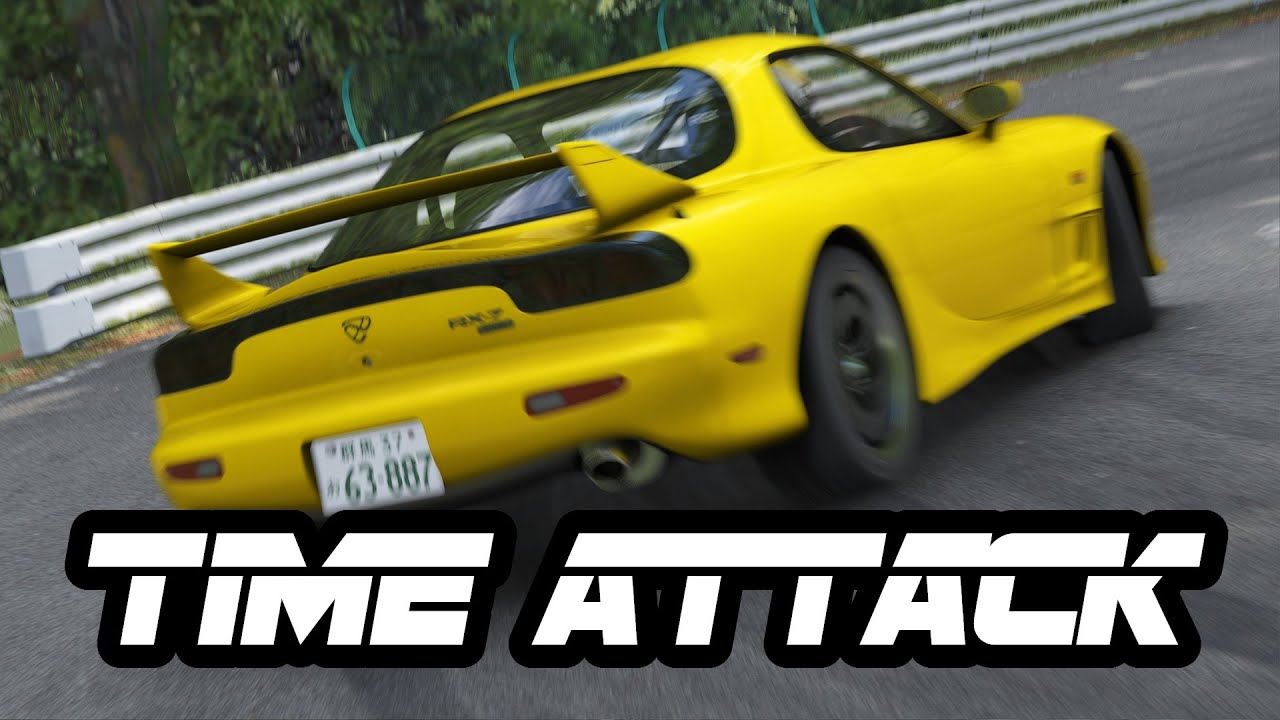 RX-7 A-SPEC Time Attack on Gunsai Touge - YouTube