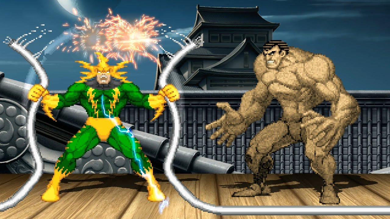 ELECTRO vs SANDMAN - Highest Level Incredible Epic Fight! - YouTube
