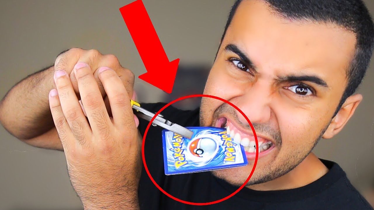 THIS POKEMON CARD IS UNRIPPABLE!! (IMPOSSIBLE CHALLENGE) - YouTube