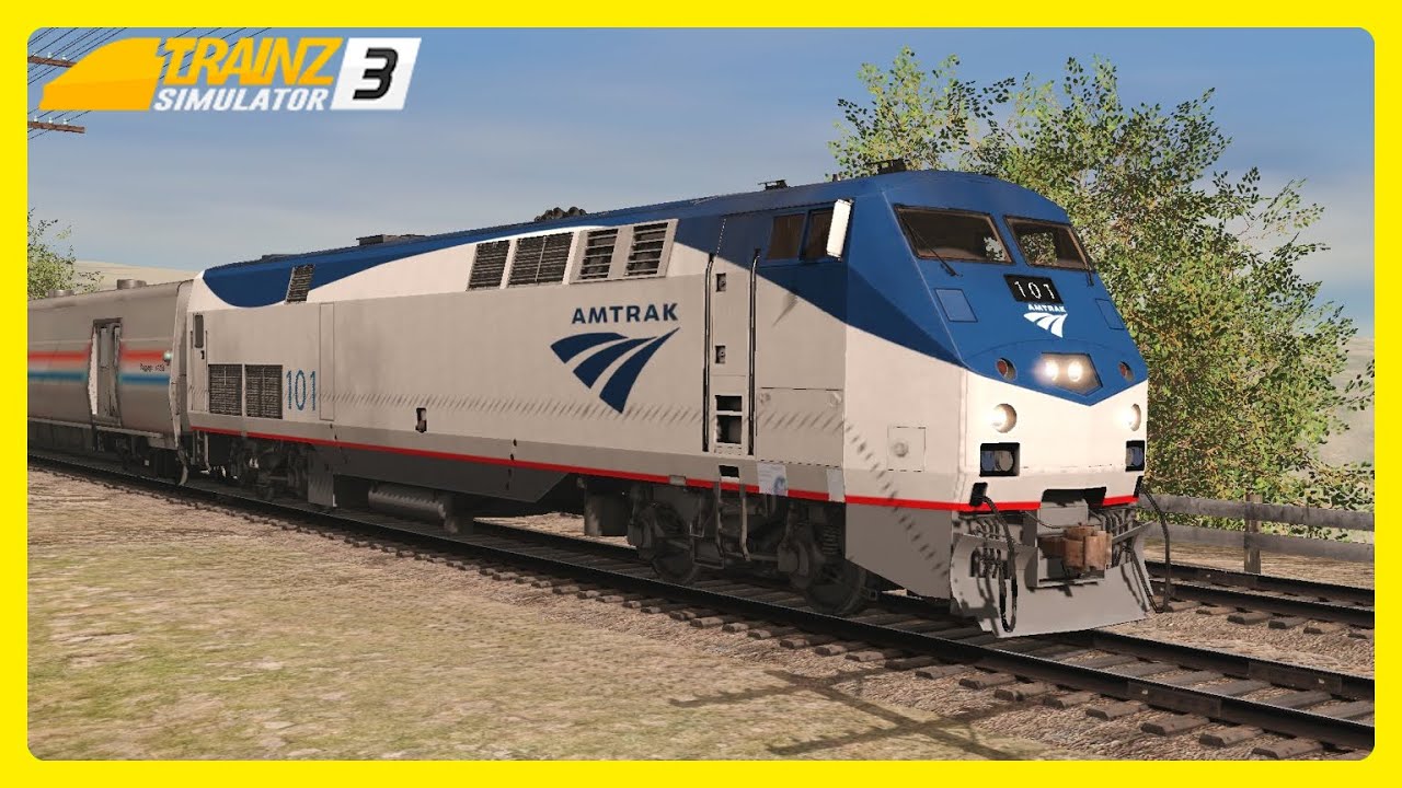 New Amtrak stuff! | Trainz Simulator 3 Inyo Mountains - YouTube