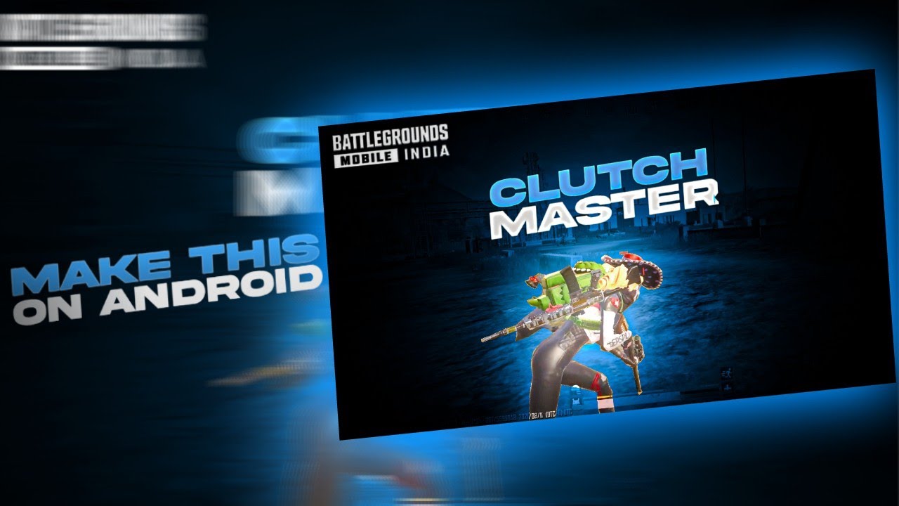 HOW TO MAKE BGMI MONTAGE THUMBNAIL ON ANDROID||MONTAGE THUMBNAIL ...