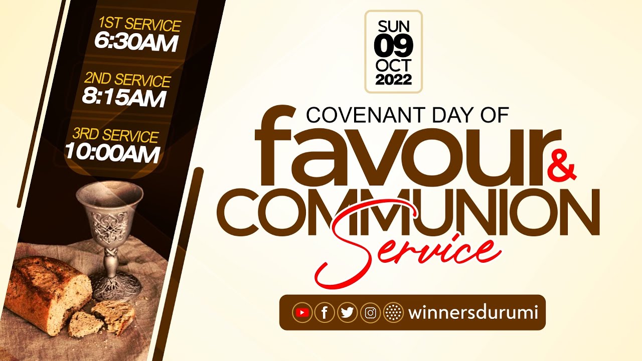 COVENANT DAY OF FAVOUR | OCTOBER 9, 2022| LFC DURUMI ABUJA - YouTube
