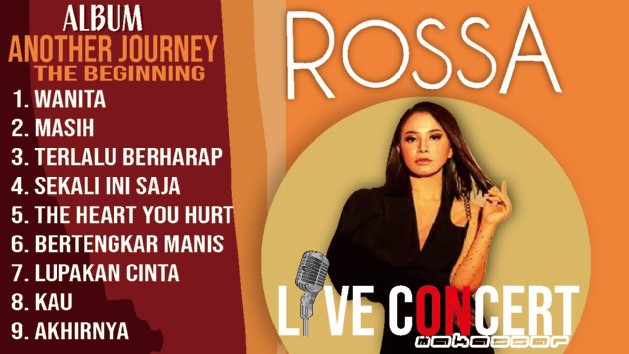 Rossa Live | Album Tour Concert, Another Journey The Beginning 2023 ...