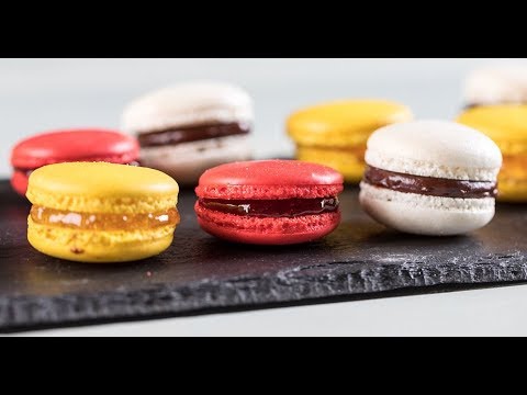 how to make Macarons by biscuit sandwiching machine? - YouTube