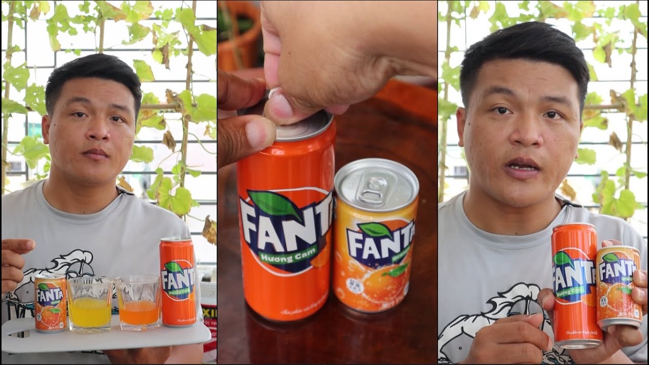 So Sánh Fanta Nhật và Fanta Việt - YouTube