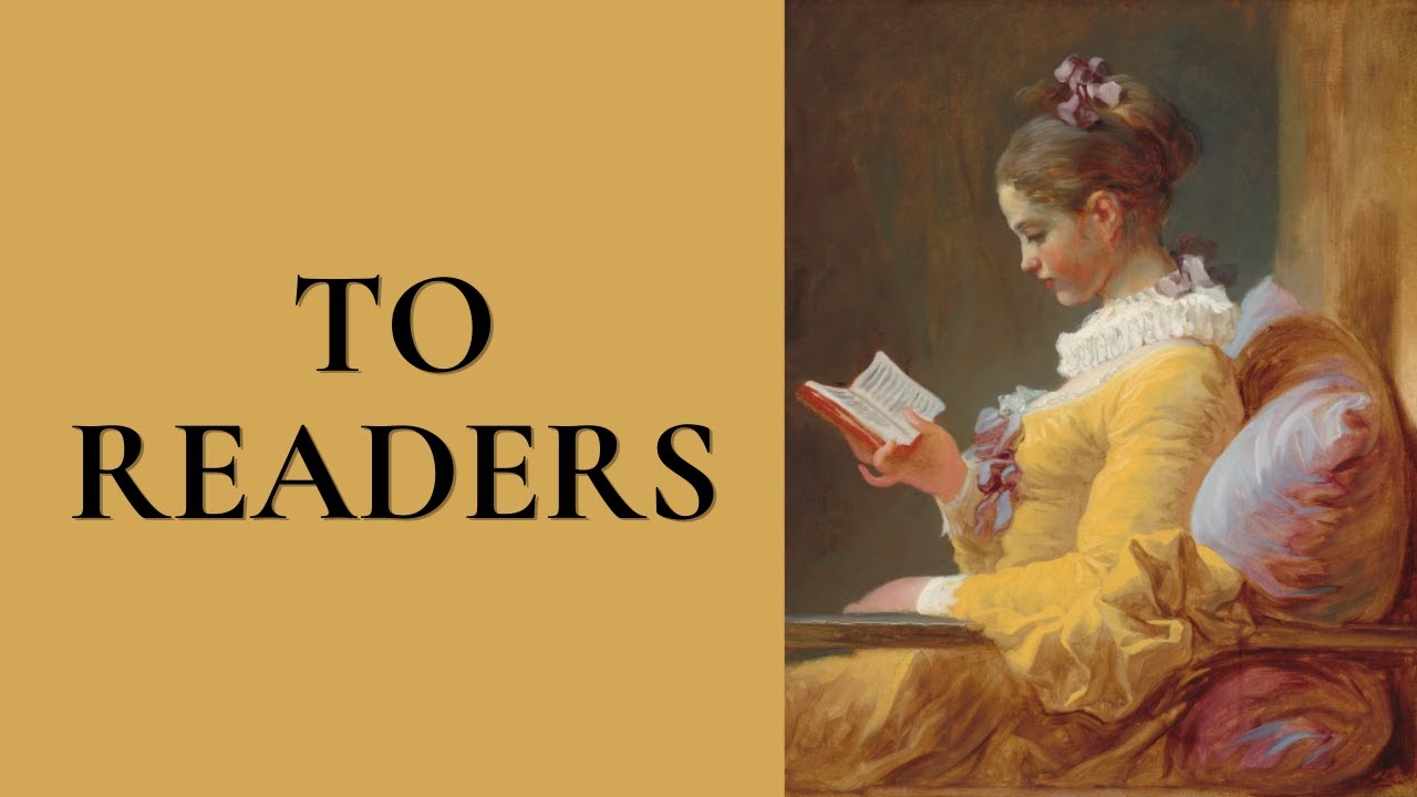 To Readers - YouTube