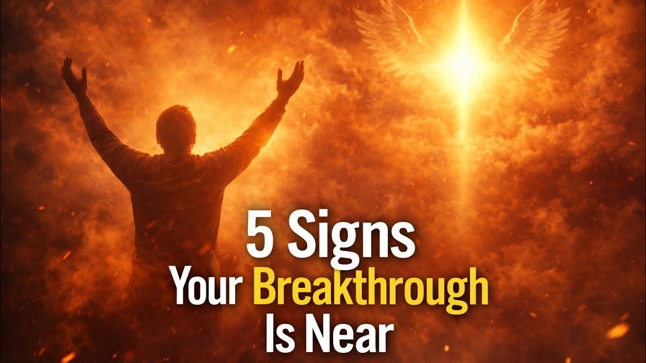 5 clear signs your breakthrough is near - YouTube