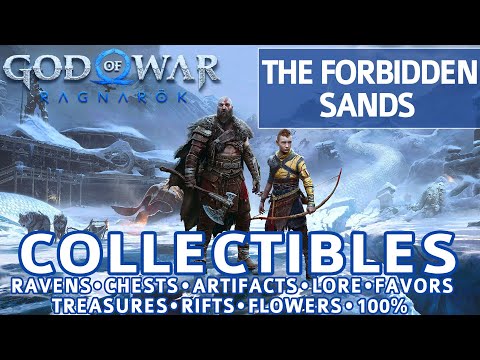 God of War Ragnarok - The Forbidden Sands All Collectible Locations (Chests, Artifacts, etc) - 100%