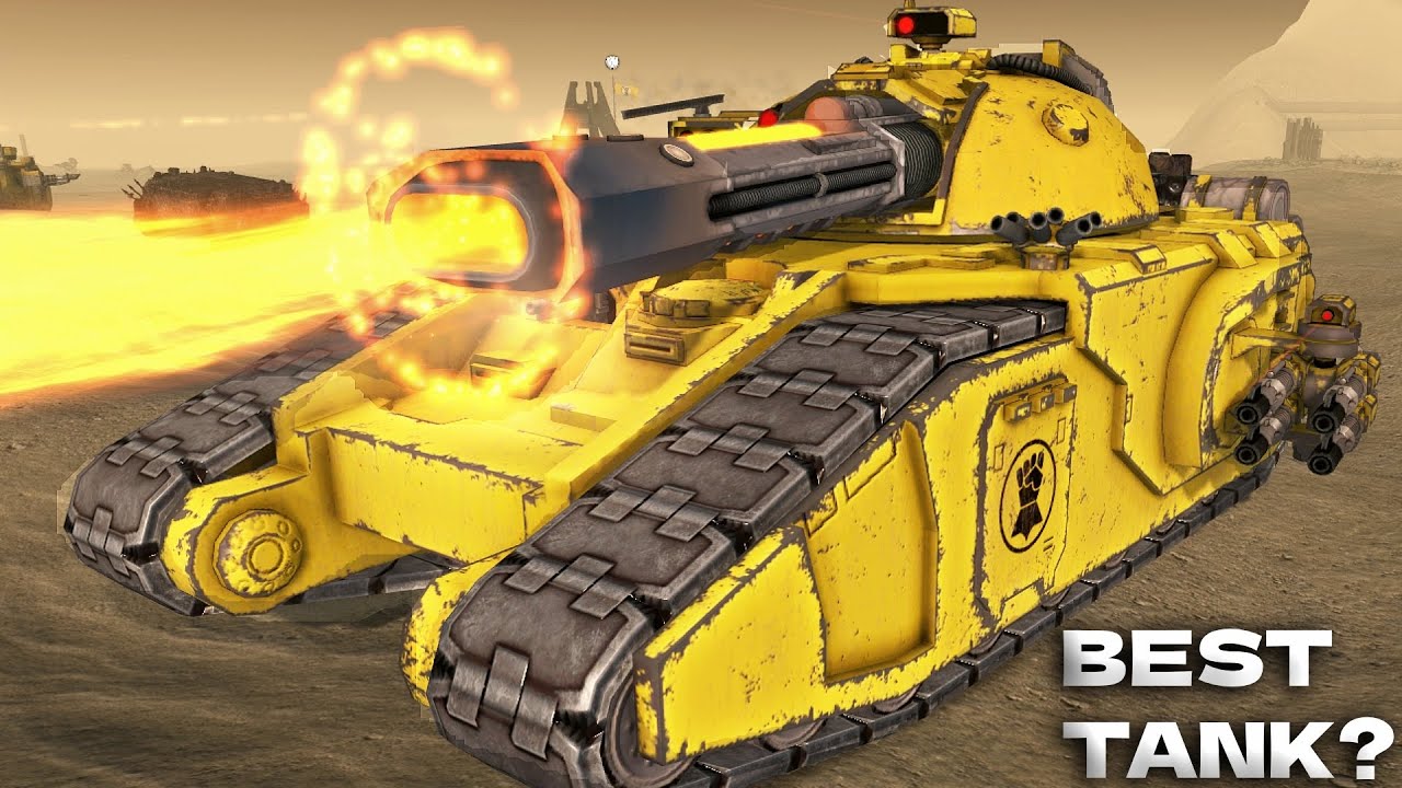 NEW GLAIVE SUPER-HEAVY TANK vs Chaos - Ultimate Mod Warhammer 40k | Men ...