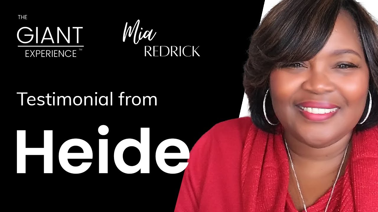 Heide's Testimonial | Created Her Own Training Program | The Giant ...