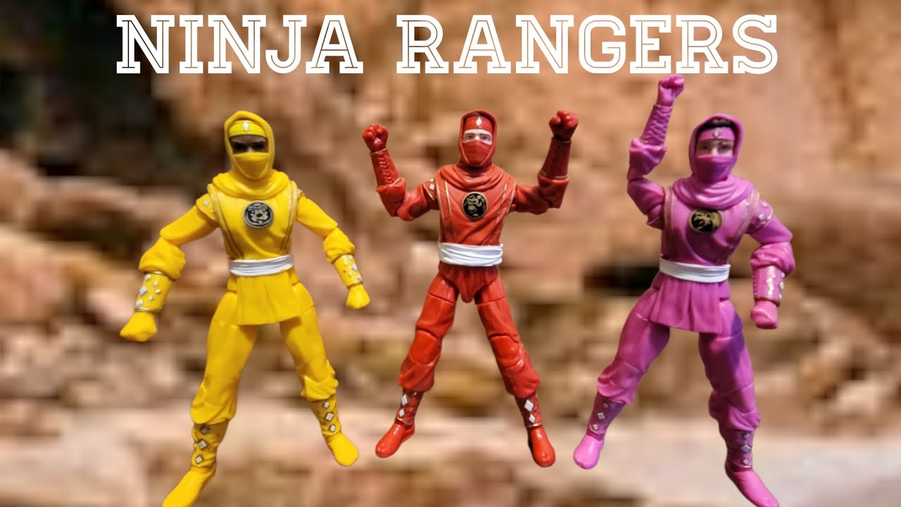 Power Rangers Lightning Collection/Ninja Ranger (Unboxing,Red,Yellow ...