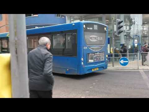 Metrobus Route 98 Departing Horsham Bus Station for Roffey - YouTube