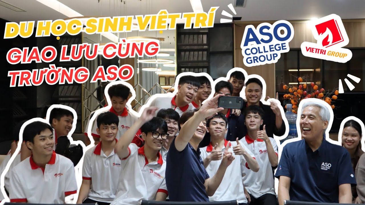 Phút Giao Lưu Cùng Thầy Hiệu Trưởng Trường Aso College Group - Nhật Bản ...