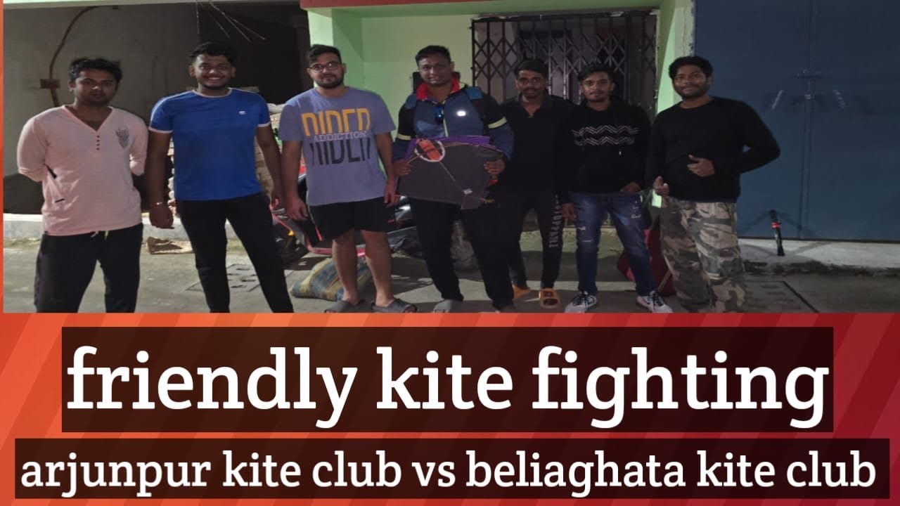 Kolkata kite fighting || Arjunpur kite club vs Beliaghata kite club ...