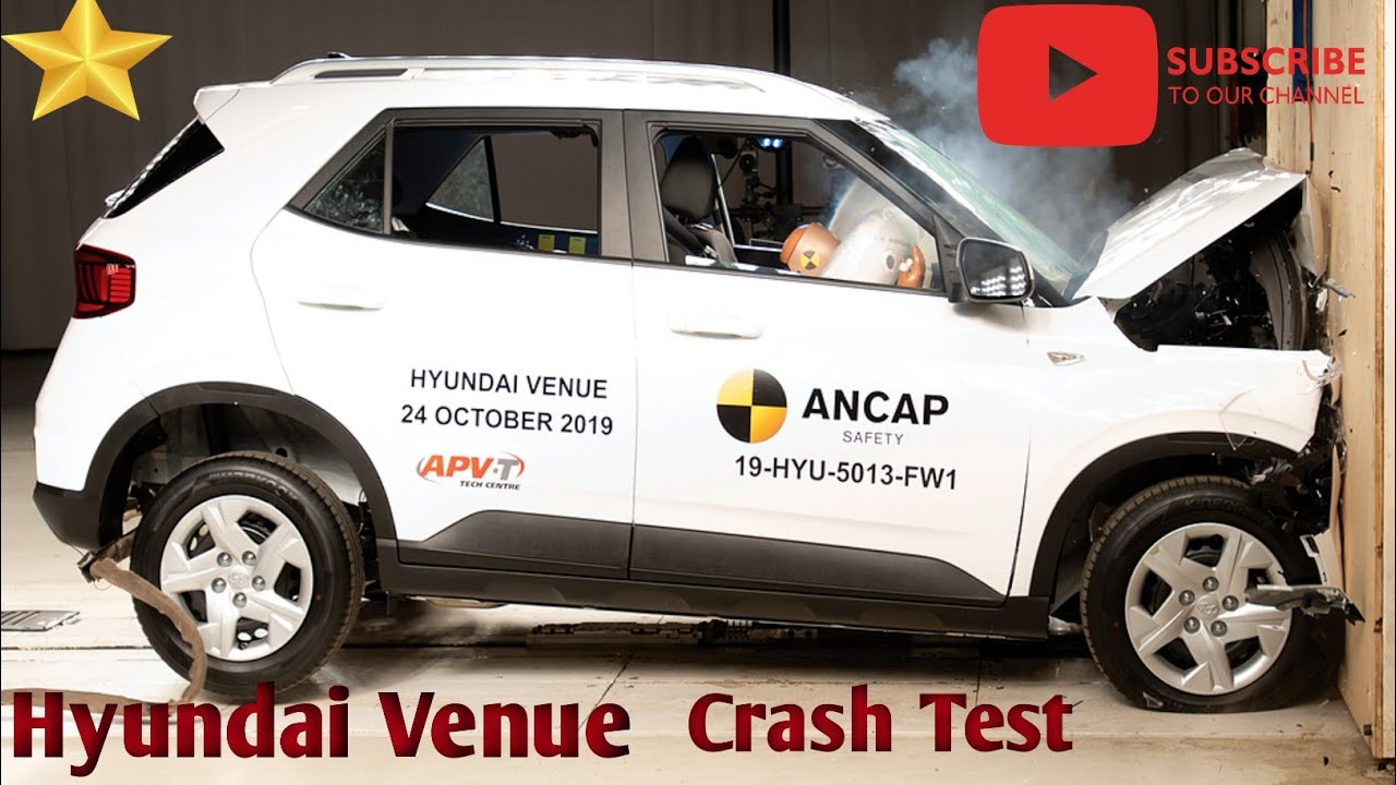 HYUNDAI Venue Crash Test.Hyundai Venue Live Crash Test Hyundai venue ...