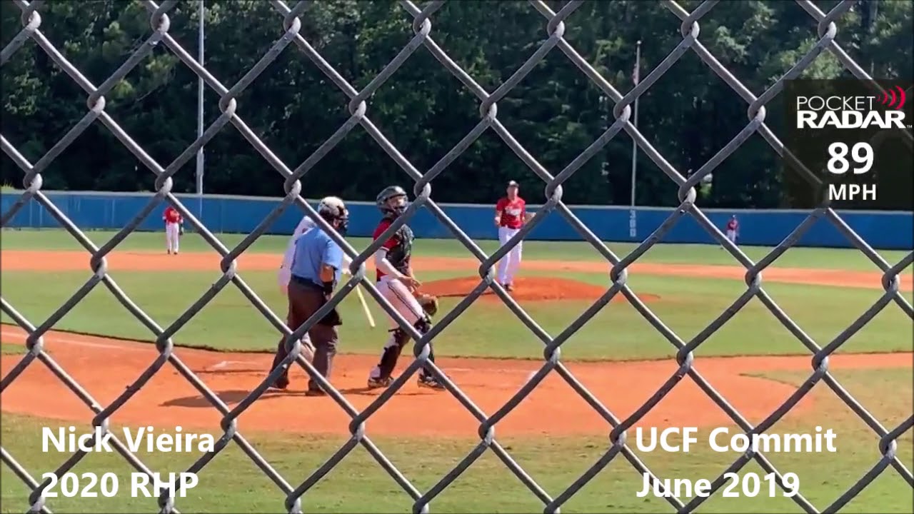 Nick Vieira (2020 RHP) *WWBA Atlanta HIGHLIGHTS* (UCF Commit) - YouTube