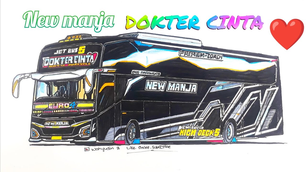 Bus new manja Dokter cinta,Bus dokter cinta jb5 new manja,cara ...