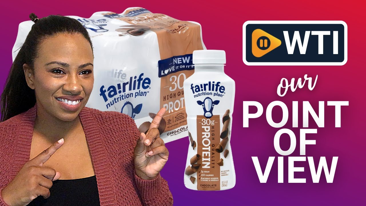 Fairlife Protein Chocolate Shakes | Our Point Of View - YouTube
