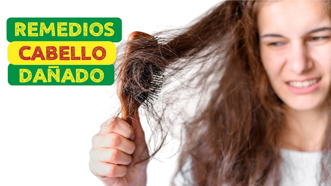 ¿Tienes el PELO DAÑADO y SIN BRILLO? 4 REMEDIOS CASEROS que pueden ...