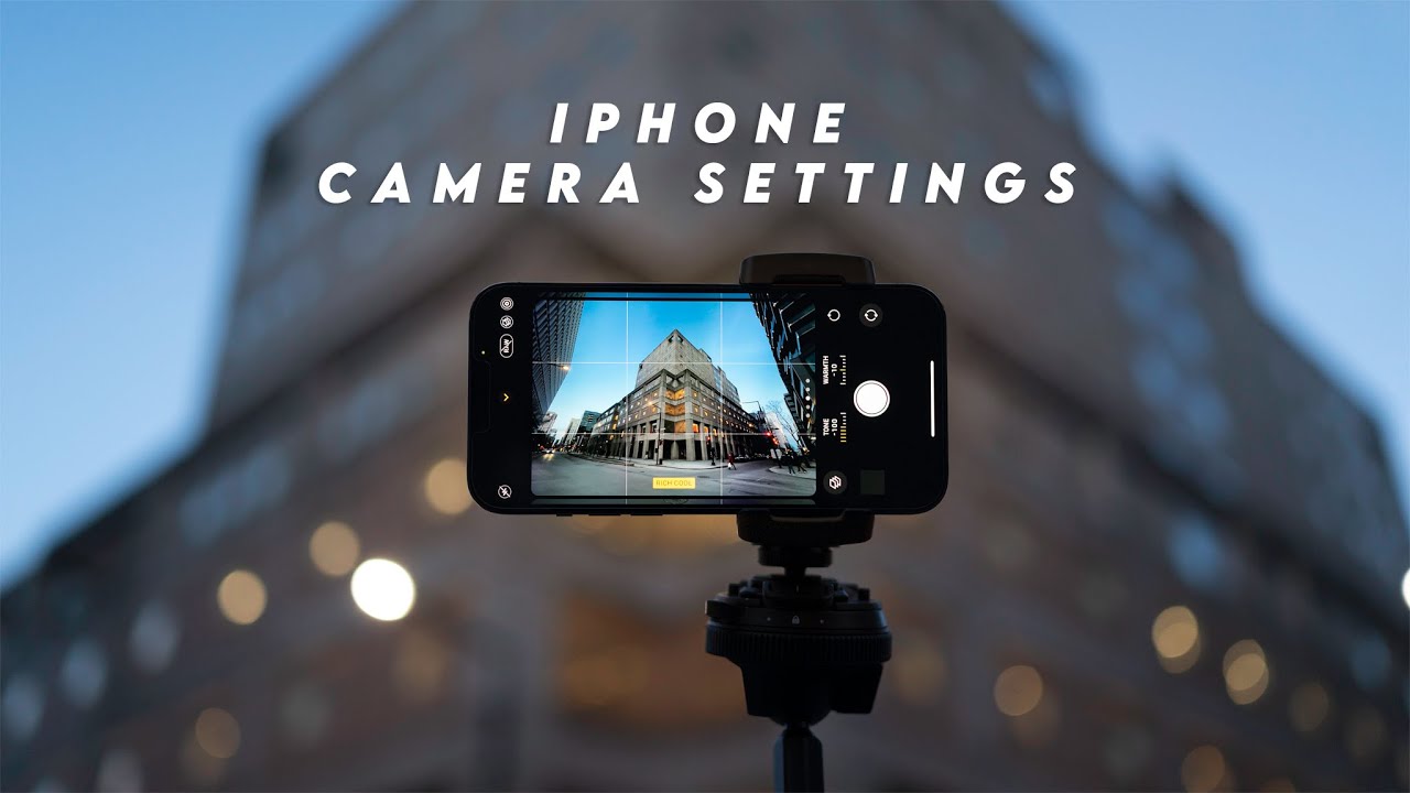 6 iPhone CAMERA SETTINGS You Must Change ASAP! - YouTube